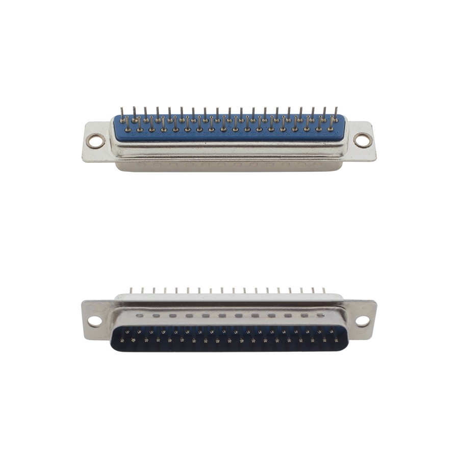 37 Pin 2 Sıra 180C Erkek PCB Tipi D-Sub Konnektör - Fevaris®